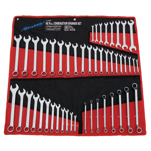 CT0876 - 48pc Mixed Spanner Set — Neilsen Tools