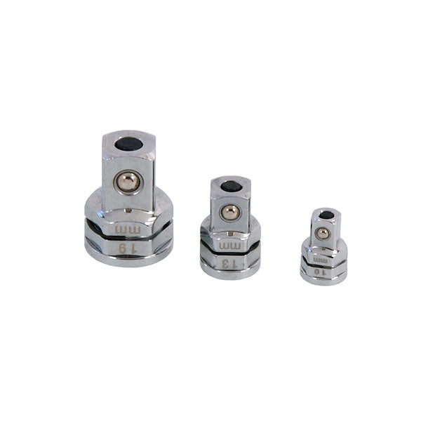 CT0881 - 3pc Ratchet Spanner Adapter Set — Neilsen Tools