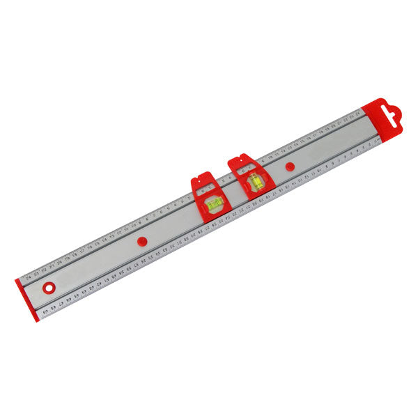 CT1986 - Rule With Spirit Level 500mm — Neilsen Tools
