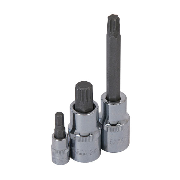 CT3026 - 18pc Hex, Spline & Star Bit Set — Neilsen Tools
