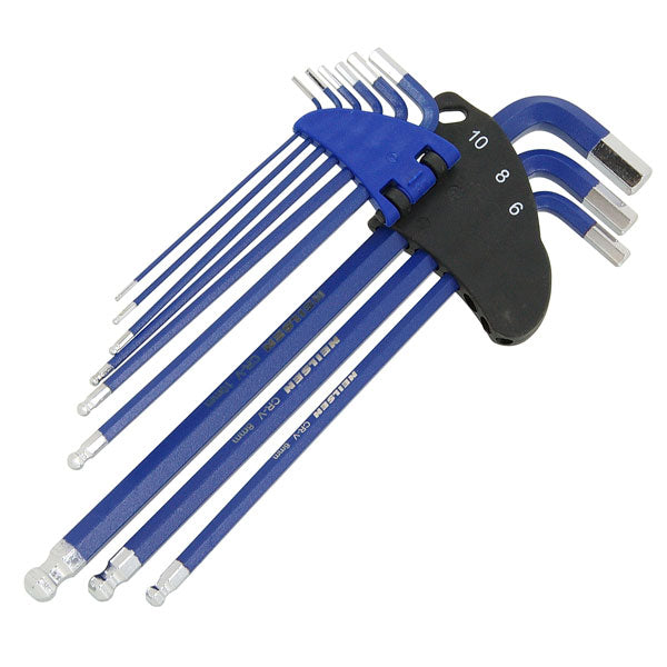 CT4253 - 9pc Extra Long Hex Key Set — Neilsen Tools