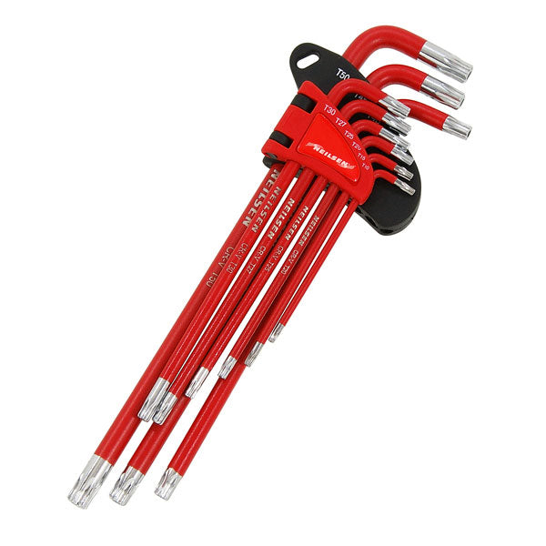 CT4255 - 9pc Extra Long Star Key Set — Neilsen Tools
