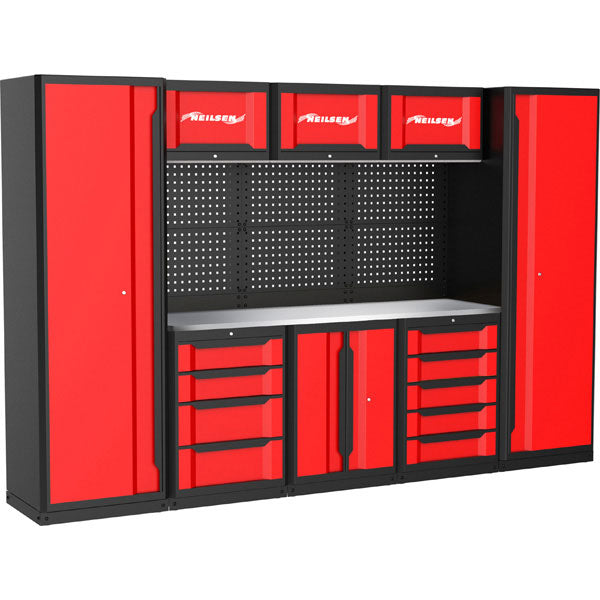CT4345 - Garage Storage System - Red & Black — Neilsen Tools