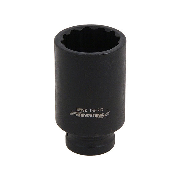 CT4565 - 36mm Deep Impact Socket 1/2 Inch Drive — Neilsen Tools