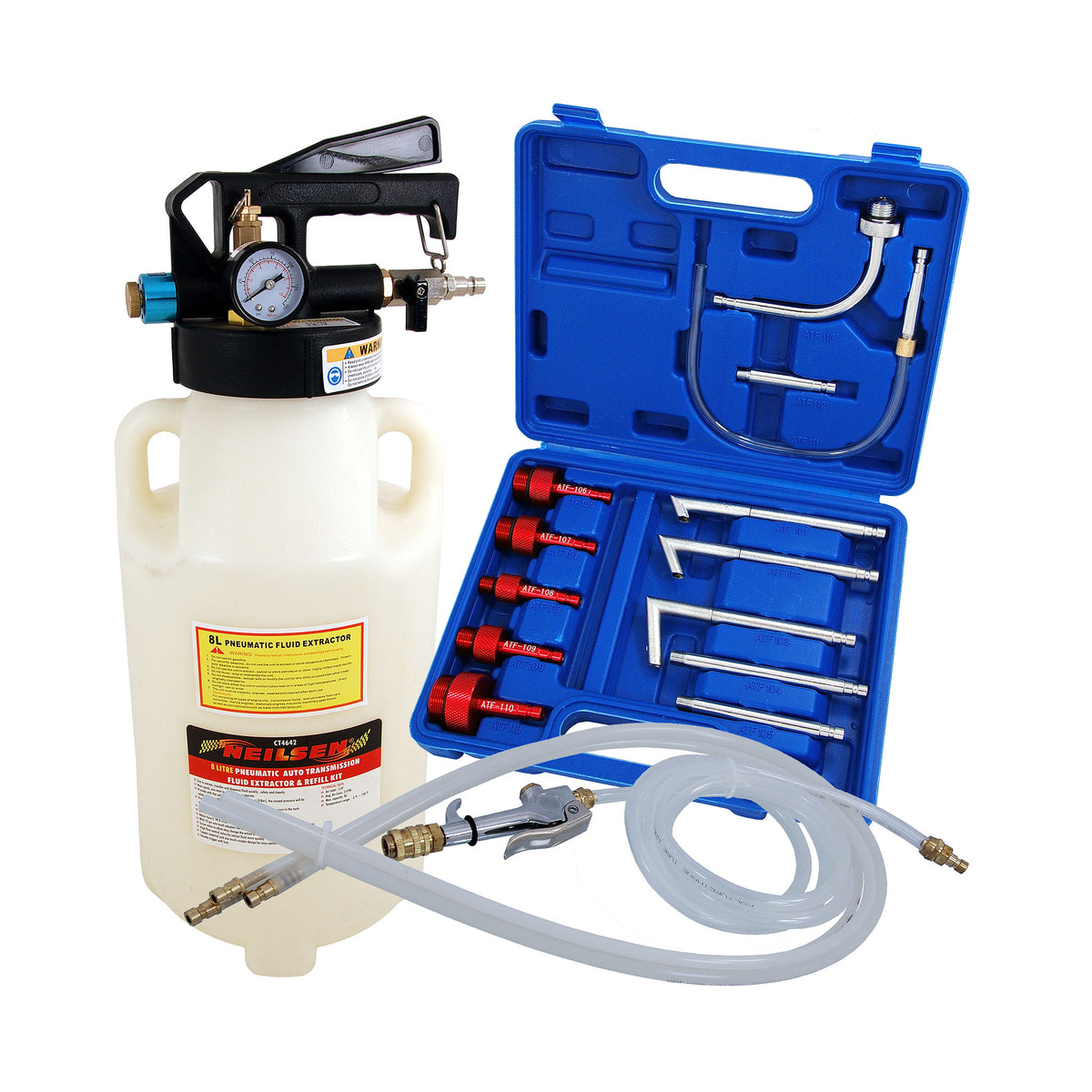 CT4642 - 8L Fluid Extractor and Refill Kit — Neilsen Tools
