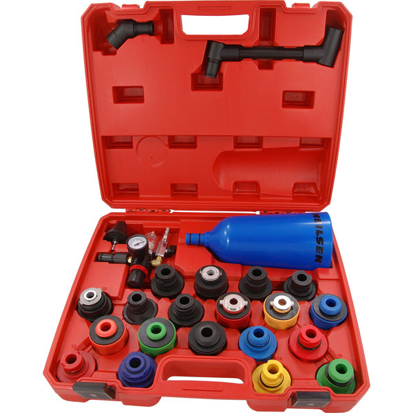 CT4950 - 24pc Oil Funnel / Adaptor Set With Turnable Arm — Neilsen Tools