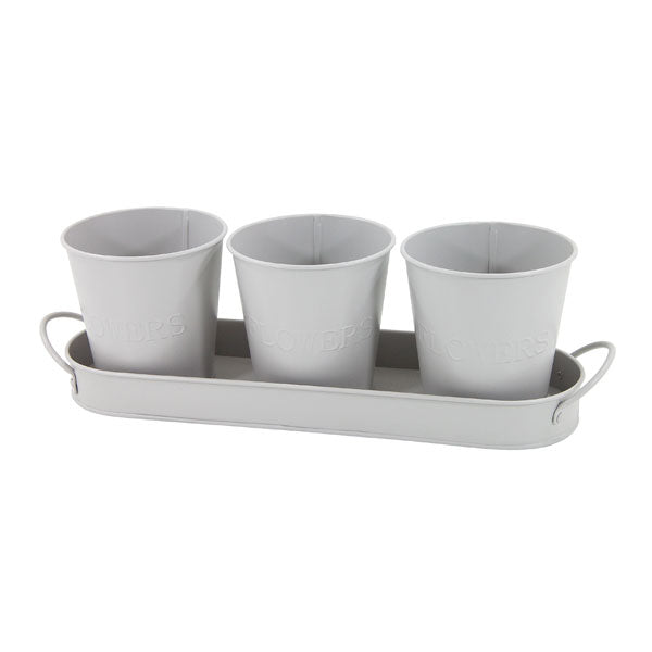 CT5702 - 3pc + Tray Herb Pot — Neilsen Tools
