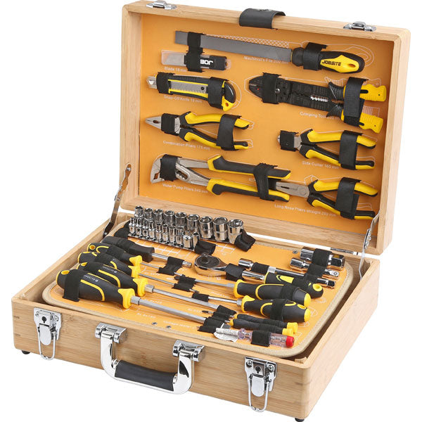 CT5722 - 108pc Tool Set In Bamboo Box — Neilsen Tools