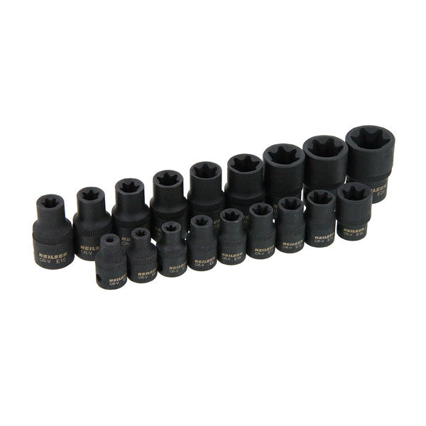 CT5832 - 18pc Star Socket Set — Neilsen Tools