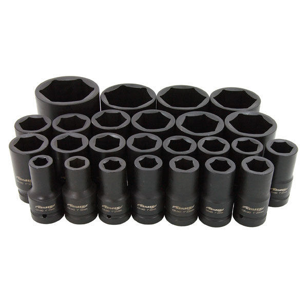 CT5906 - 25pc 1in DR Impact Socket Set — Neilsen Tools