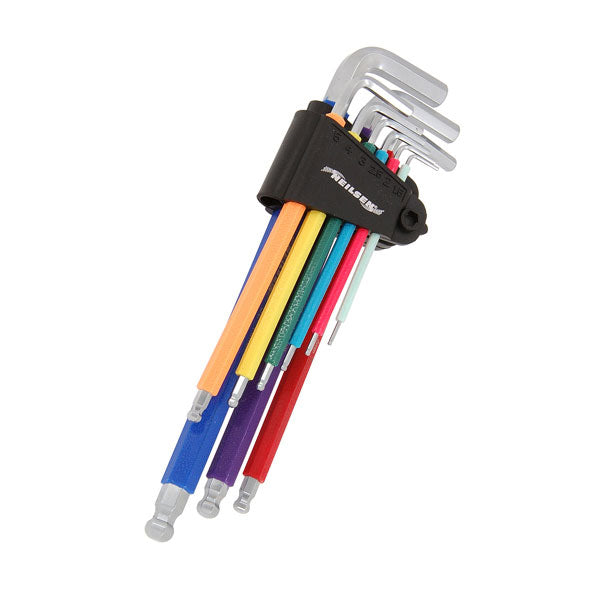CT6084 - 9pc Ball End Hex Key Set Extra Long — Neilsen Tools