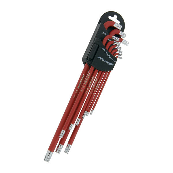 CT6086 - 9pc Extra Short Arm Ball End T Star Plus Allen Key Set ...