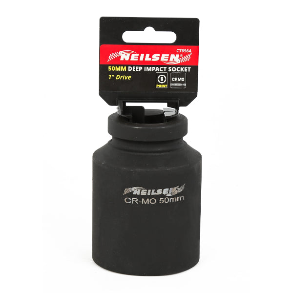 CT6564 - 1 Inch Drive Deep Impact Socket 50mm — Neilsen Tools