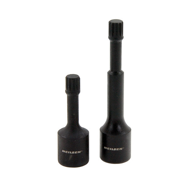 CT6628 - Impact Bit Socket Set for Spline (Xzn) Screws, 2 Pcs 1/2 ...
