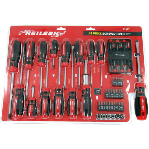 Extra Long Screwdrivers Neilsen 5-Piece Extra Long Reach Screwdriver ...