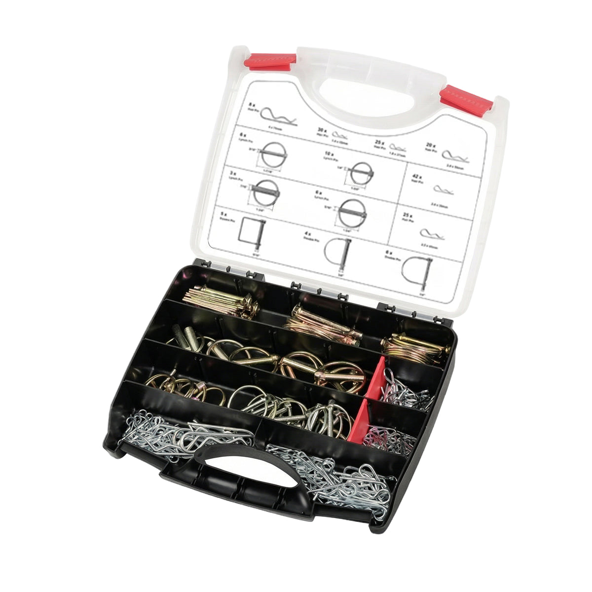 CT6846 - 190pc Heavy Duty Hitch Lynch & PTO Pins — Neilsen Tools