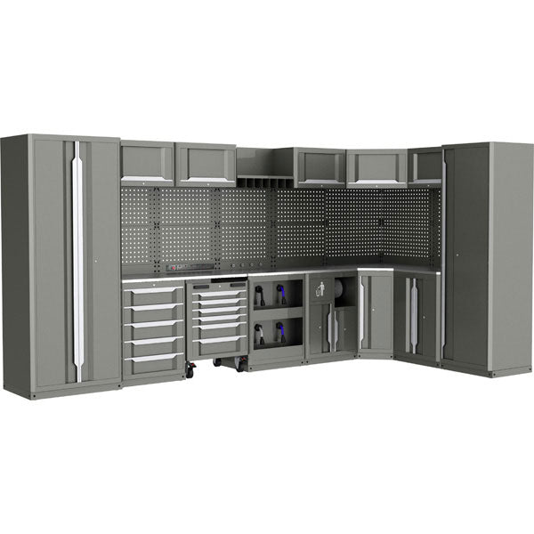CT6946 - 47pc Workshop Storage System With Stainless Worktop — Neilsen ...