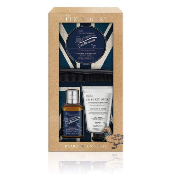 FDGL19BRDKIT - Baylis & Harding Fuzzy Duck Mens Ginger & Lime Beard Ki ...