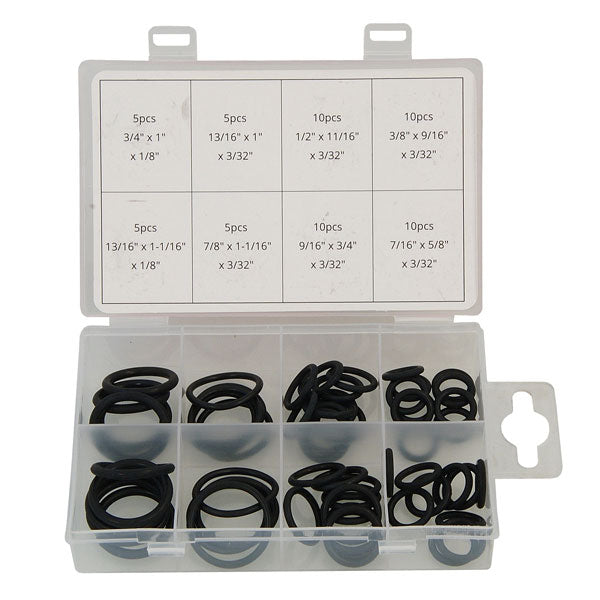 CT0450 - 60pc O-Ring Rubber Washer Set - Assorted — Neilsen Tools