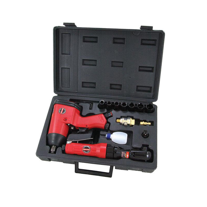 CT0870 - 13pc Air Tool Kit / Ratchet Impact Gun and Sockets — Neilsen Tools