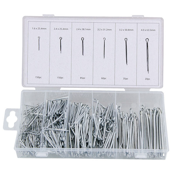 CT1631 - 500pc Cotter Pin Set - Assorted — Neilsen Tools