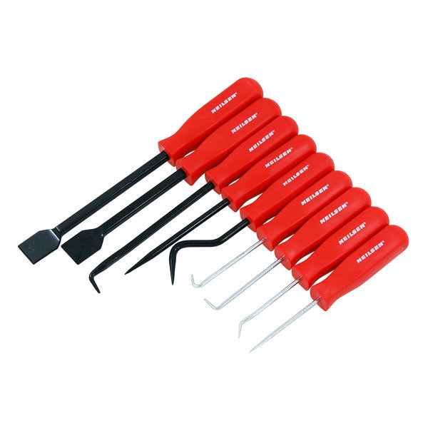 CT5806 - 9pc Hook / Pick & Scraper Set — Neilsen Tools
